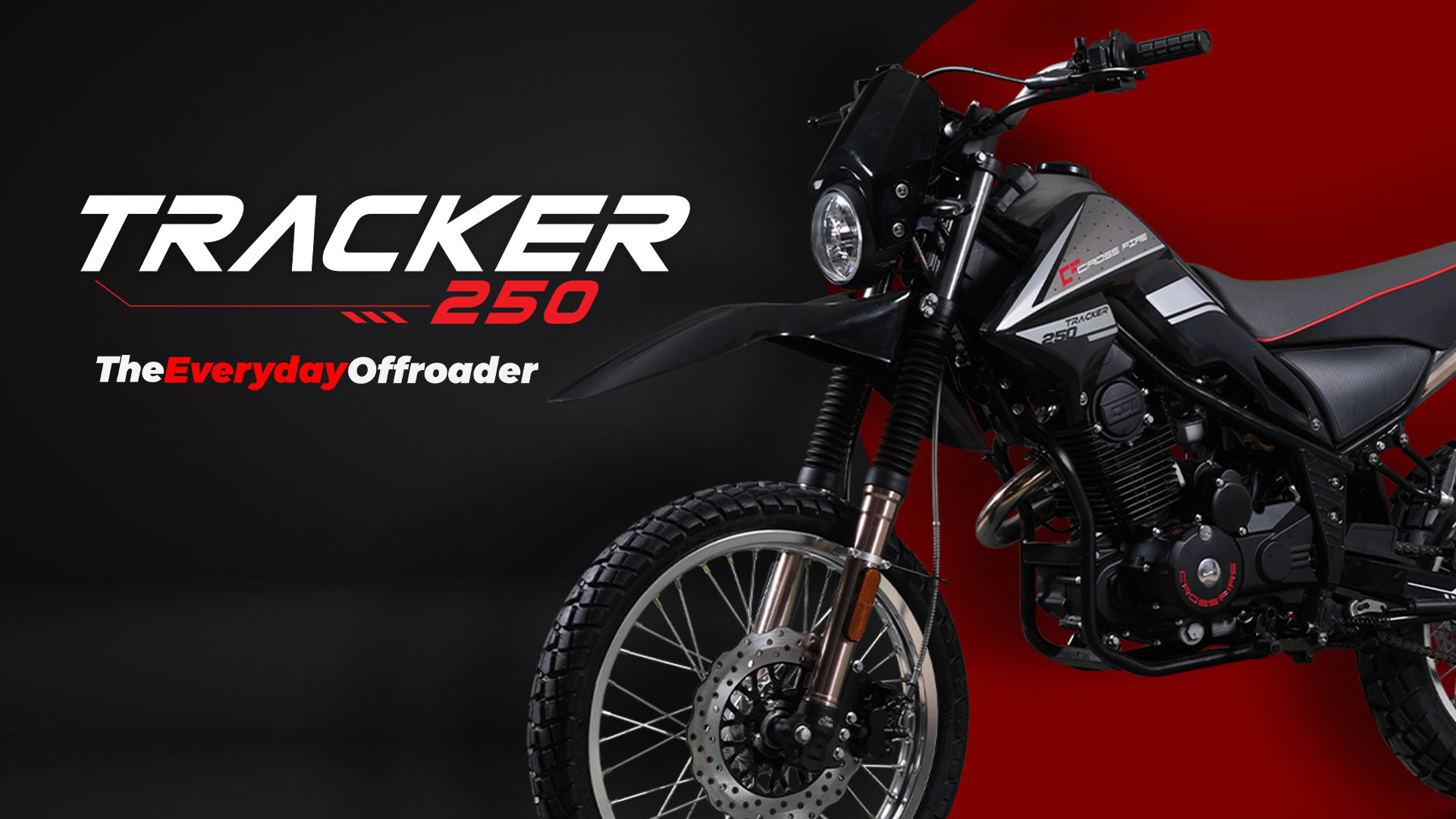 Crossfire Tracker 250 sold out! New Bookings might take some time ...