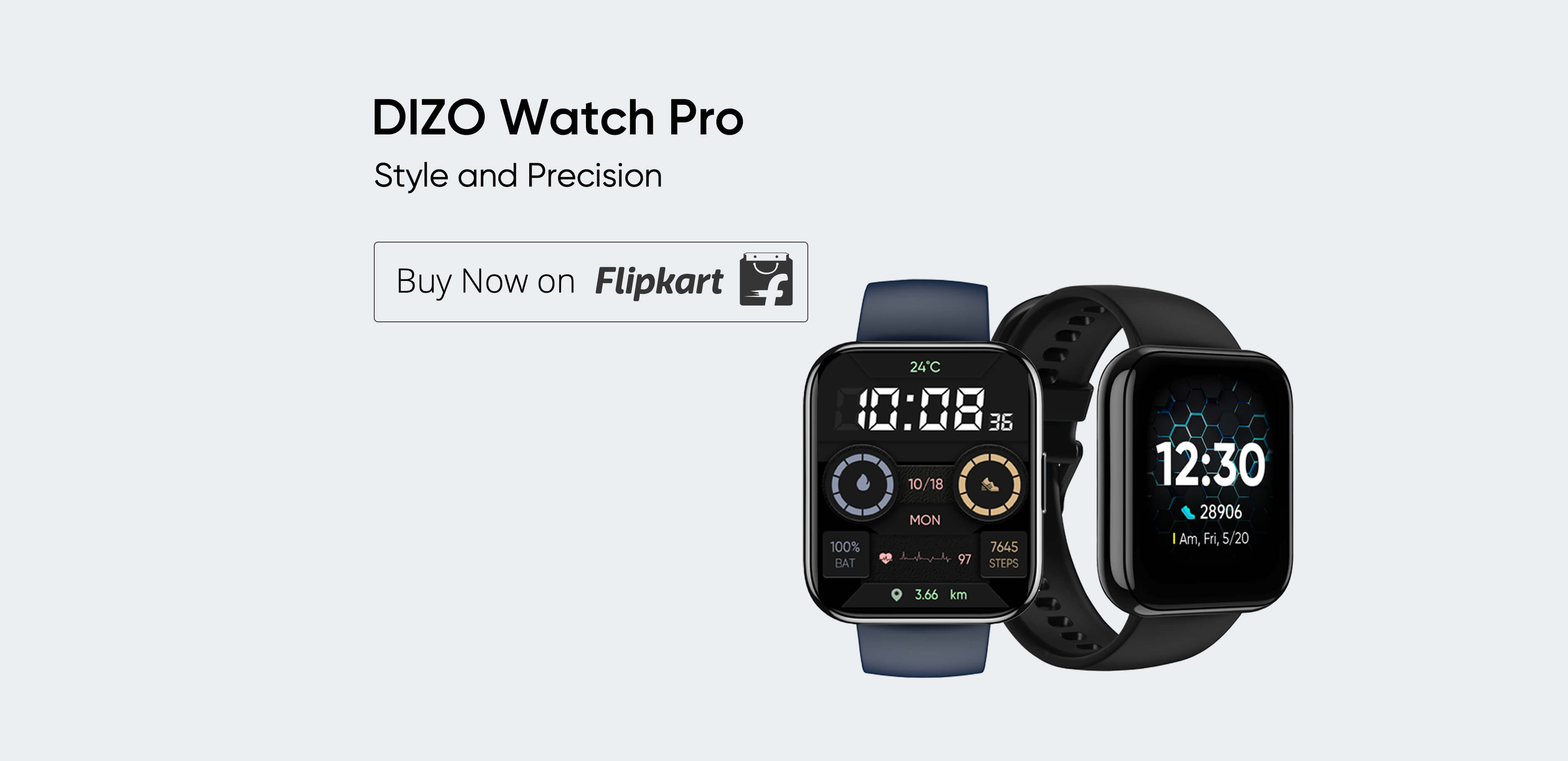 Dizo Watch Pro launched in Nepal | Comes with built-in GPS and IP68 ...